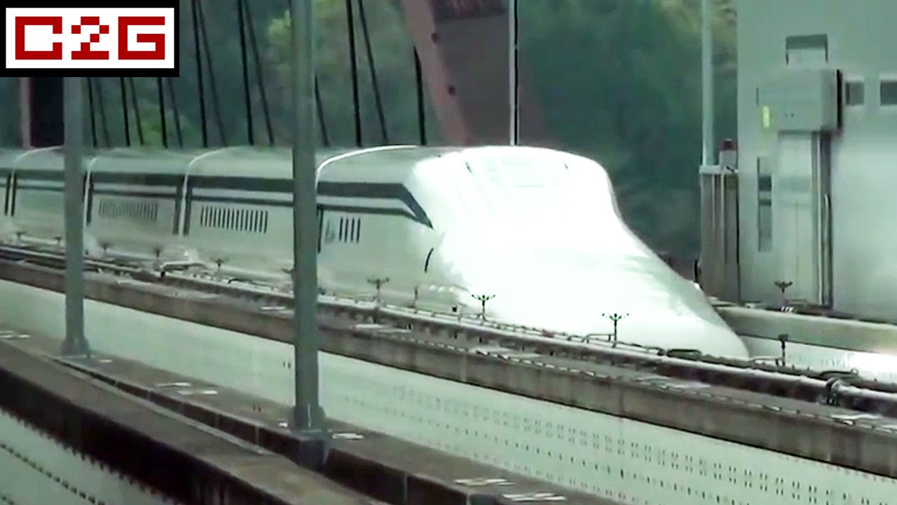 Ce TGV "magnétique" japonais a dépassé 600 km/h ! - Vidéo Dailymotion