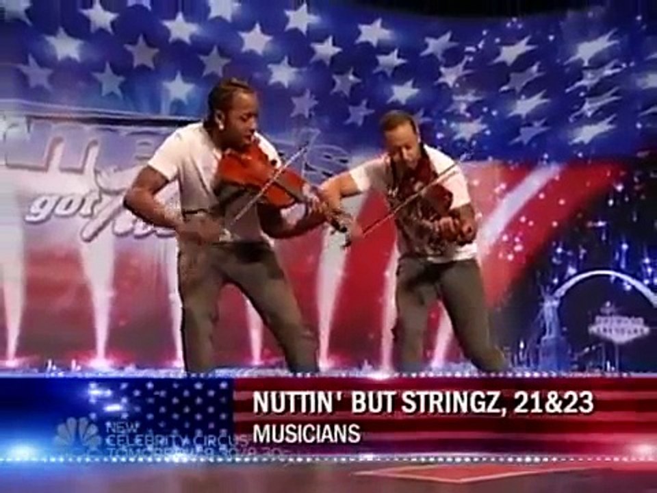 America got talent - Nuttin but stringz - Amazing violin - video ...
