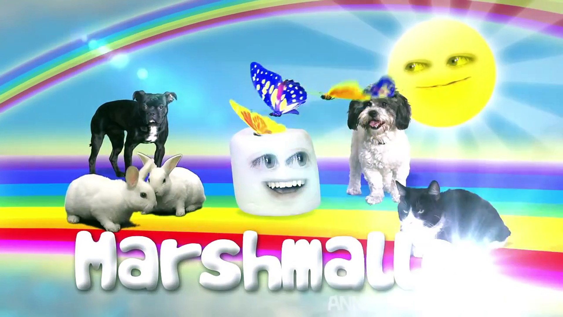Annoying Orange Marshmallow Rainbow