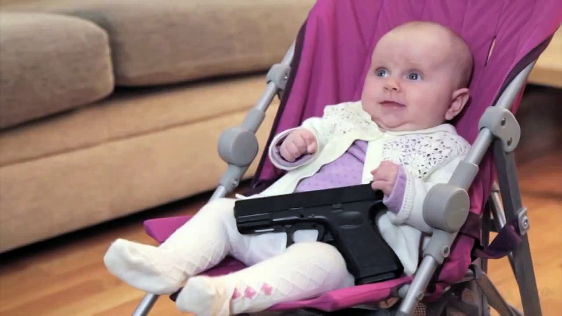 Bad Baby With Gun