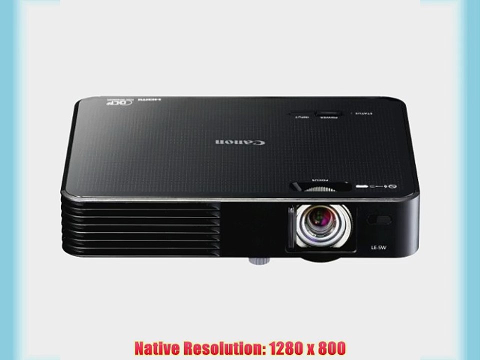 Canon LE-5W BK Multimedia Projector - video Dailymotion