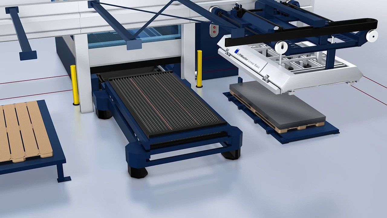TRUMPF automation: LiftMaster Linear Basic - Automated loading and ...