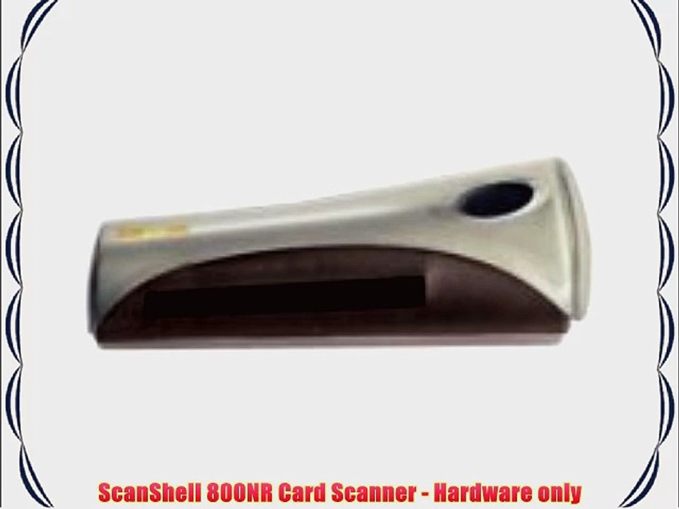 ScanShell 800NR Card Scanner - Hardware only - video Dailymotion