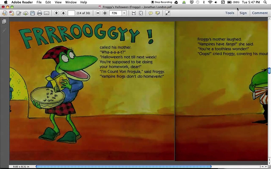 Froggy's Halloween (read aloud) - video Dailymotion