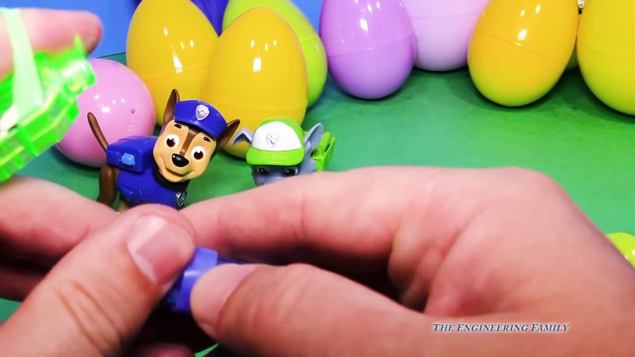 PAW PATROL Nickelodeon Paw Patrol 20 Surprise Eggs a Nick Jr Paw Patrol ...