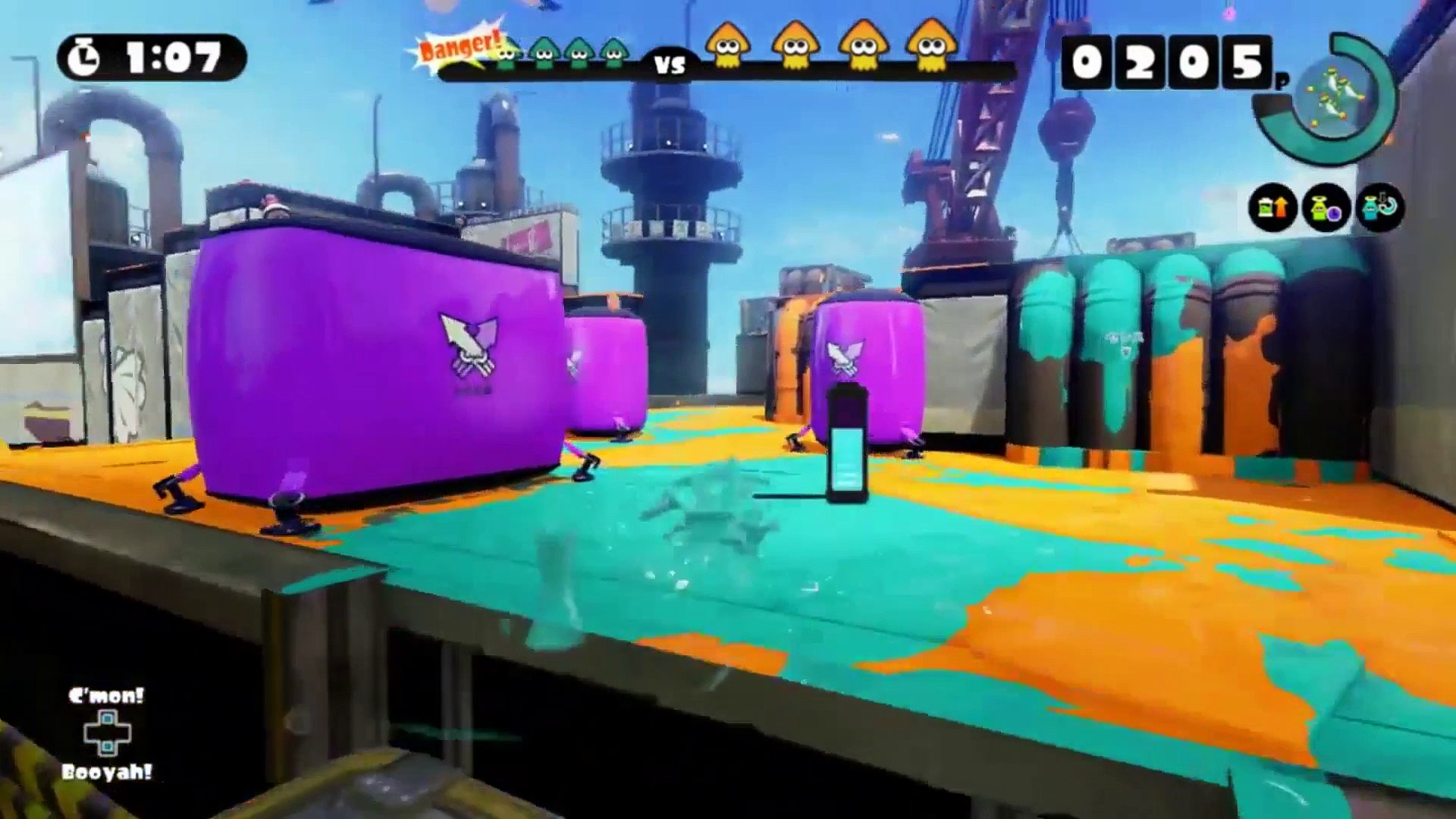 Splatoon Gameplay Test Fire