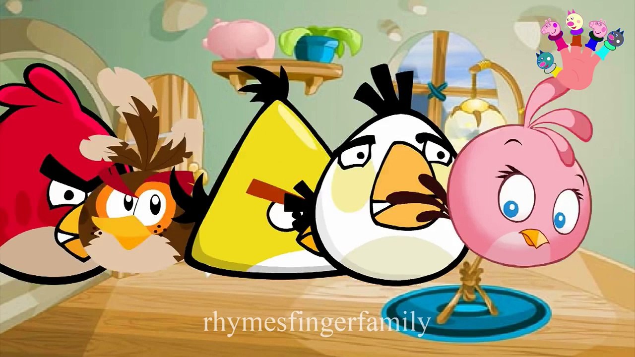 Angry Birds Finger Family Children | Nursery Rhymes Dancing | Finger ...