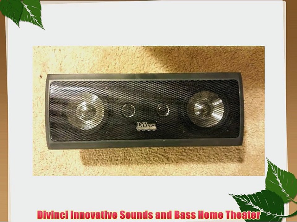 Divinci Innovative Sounds and Bass Home Theater - video Dailymotion