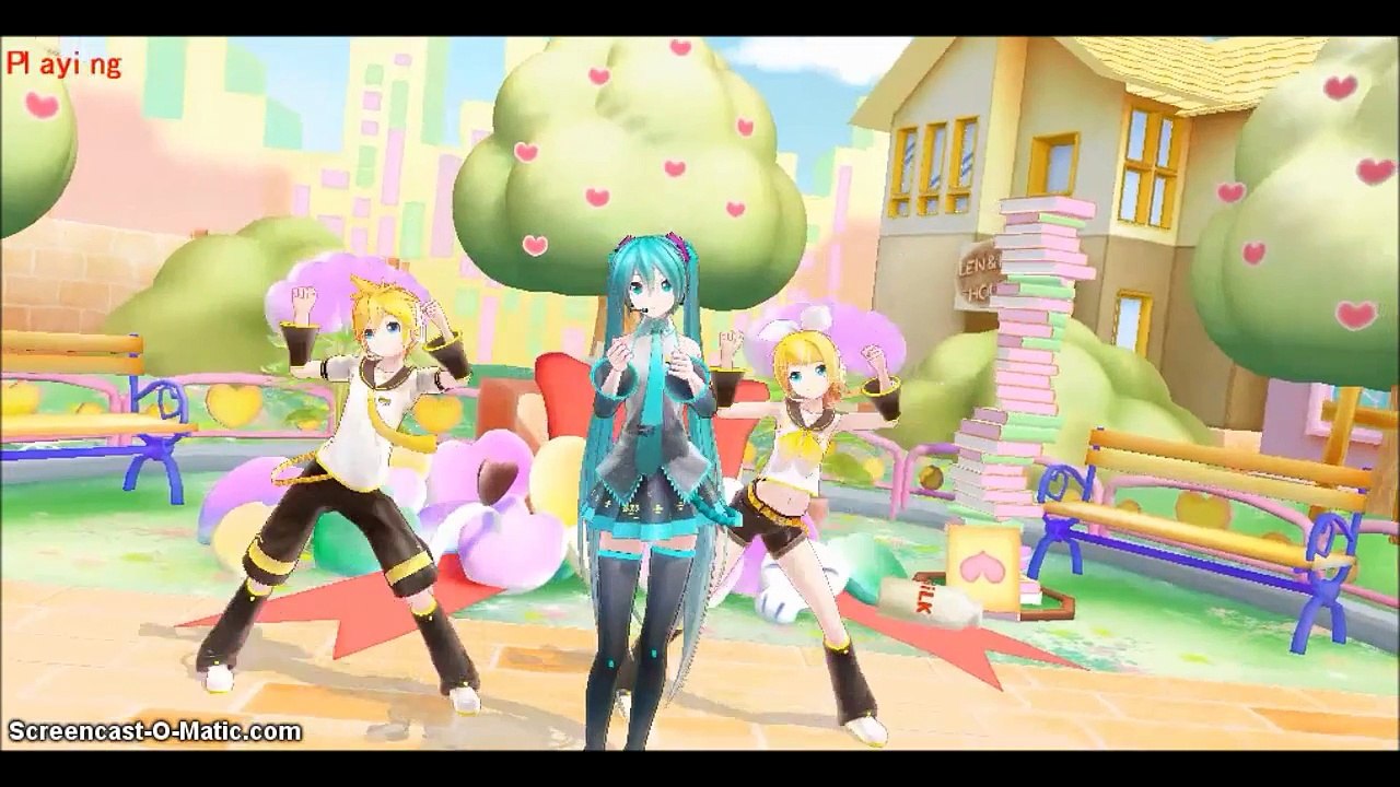 [MMD] Melt - Hatsune Miku, Rin/Len Kagamine - video Dailymotion