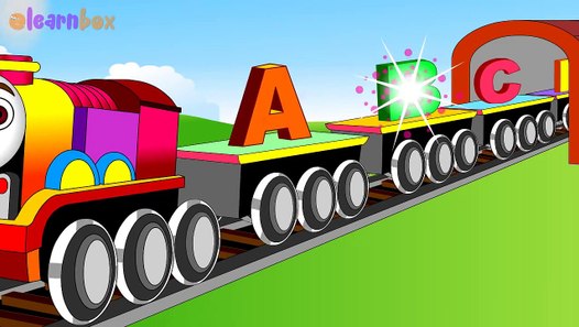 Thomas Train alphabet train song! animated nursery rhyme phonics songs ...