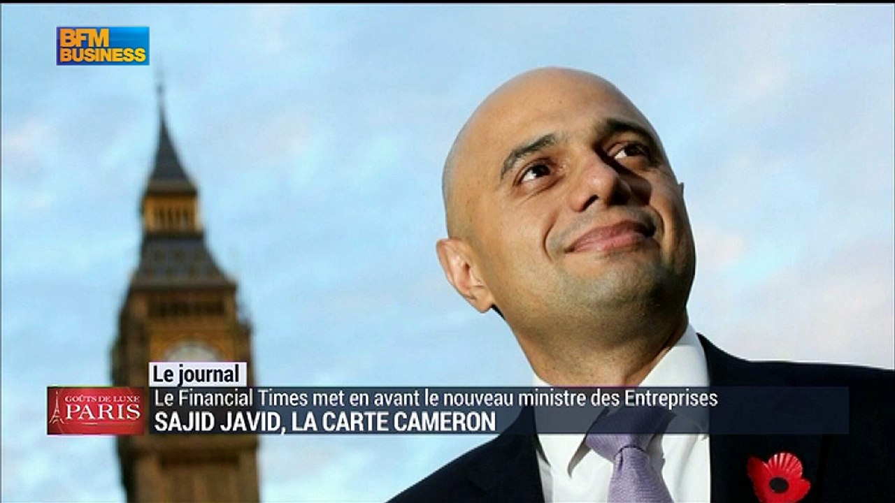 Sajid Javid, la carte Cameron - Vidéo Dailymotion