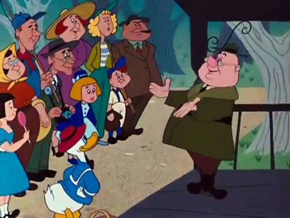 Donald Duck cartoon - Grin And Bear It. Classic Disney Cartoon - video ...