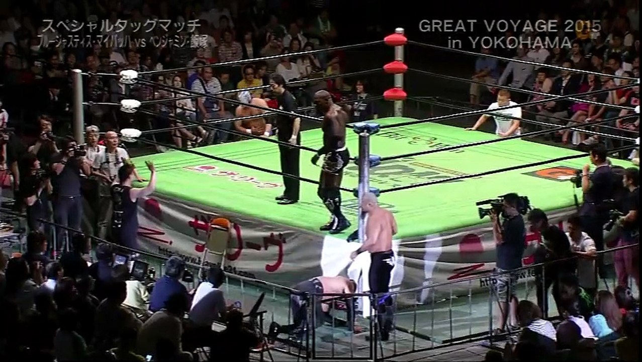 X & Maybach Taniguchi vs. Shelton “X” Benjamin & Takashi Iizuka (NOAH ...
