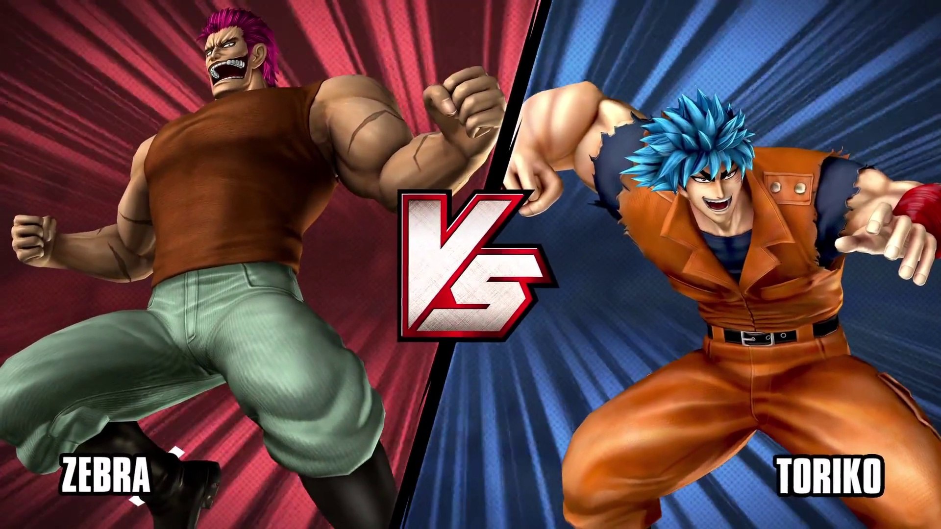 Toriko Vs Zebra