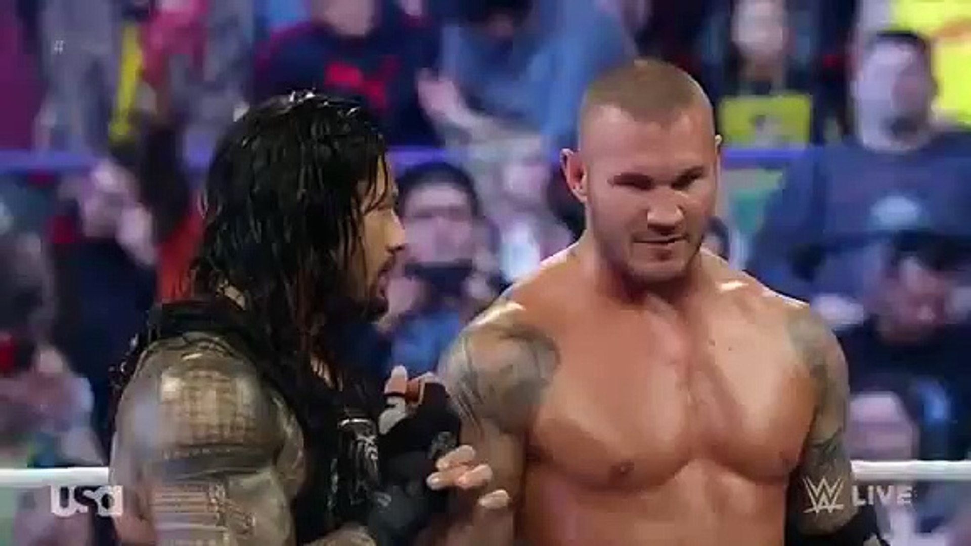 Kane Attacks Randy Orton