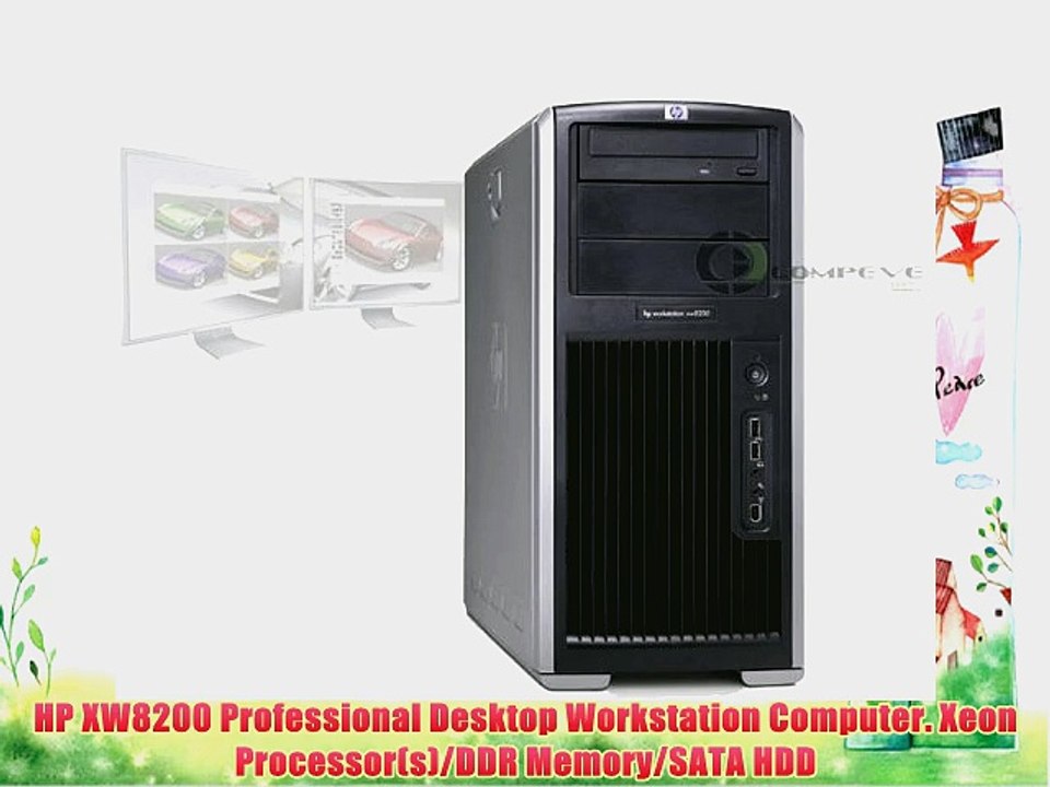 HP XW8200 Professional Desktop Workstation Computer. Xeon Processor(s ...