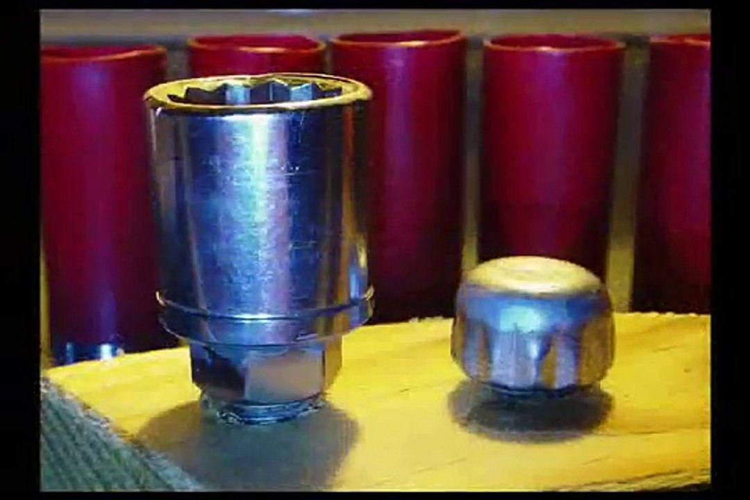 Making Shotgun Slug Molds From Sockets - video Dailymotion