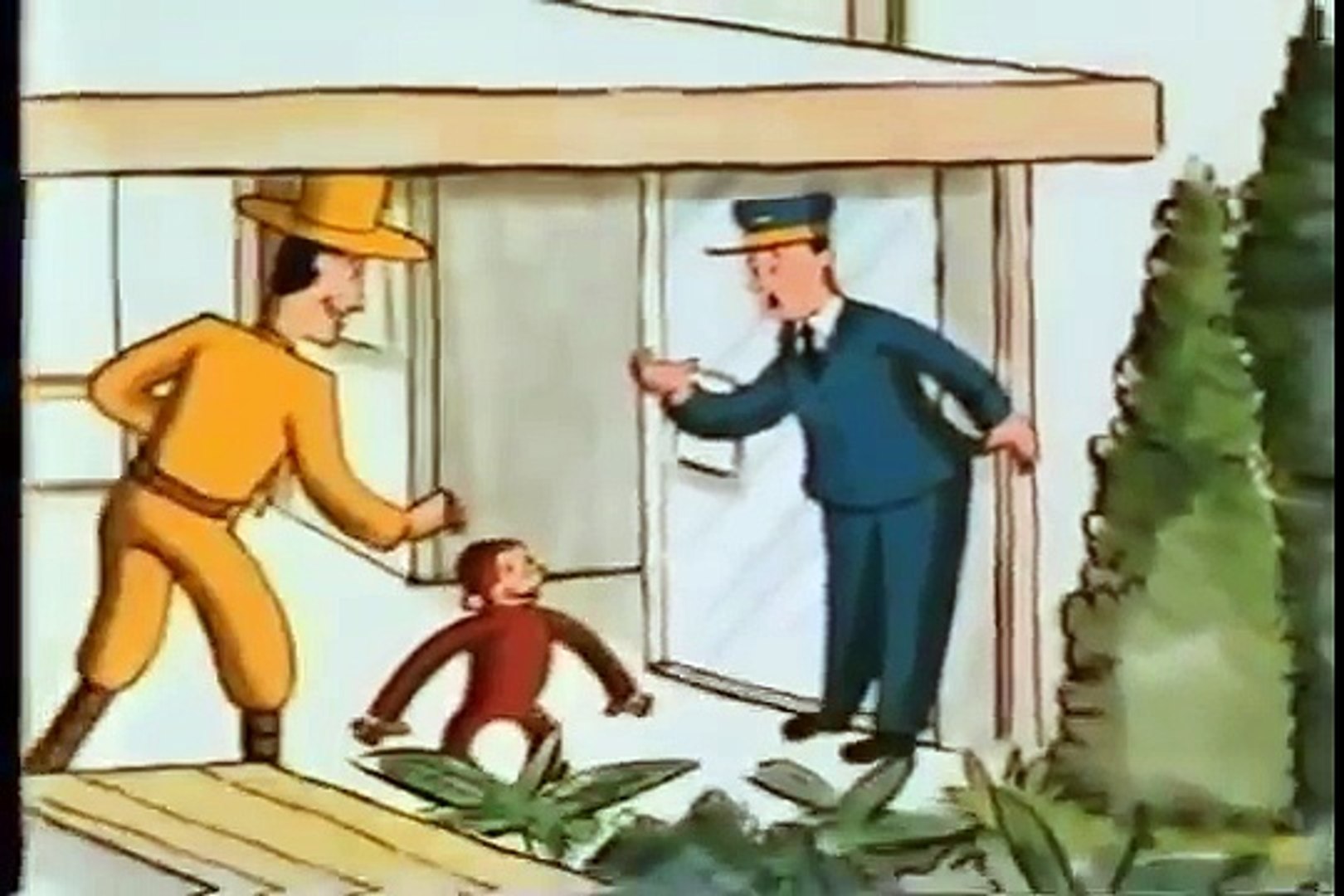 Curious George Cartoon Old