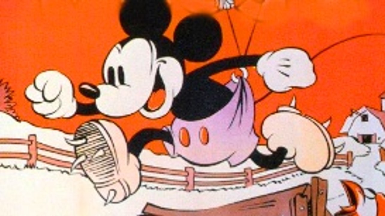 Barnyard Olympics (1932) Walt Disney. Mickey Mouse Classic Cartoon ...