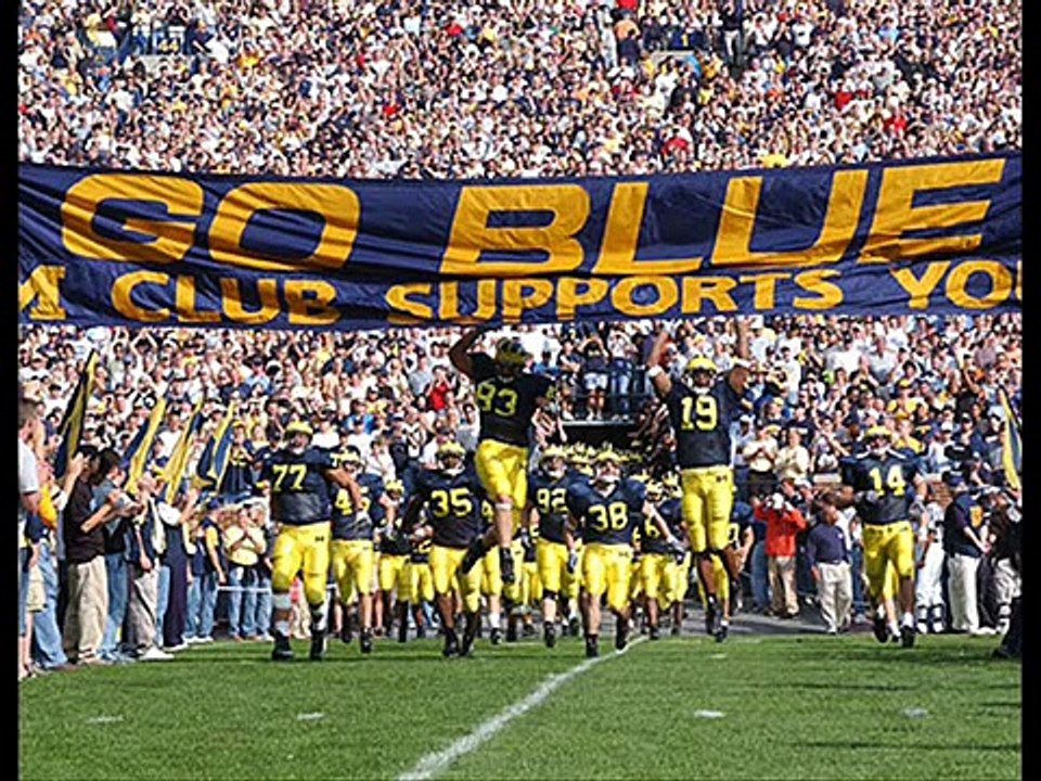 University Of Michigan's Fight Song- Hail To The Victors! - video ...