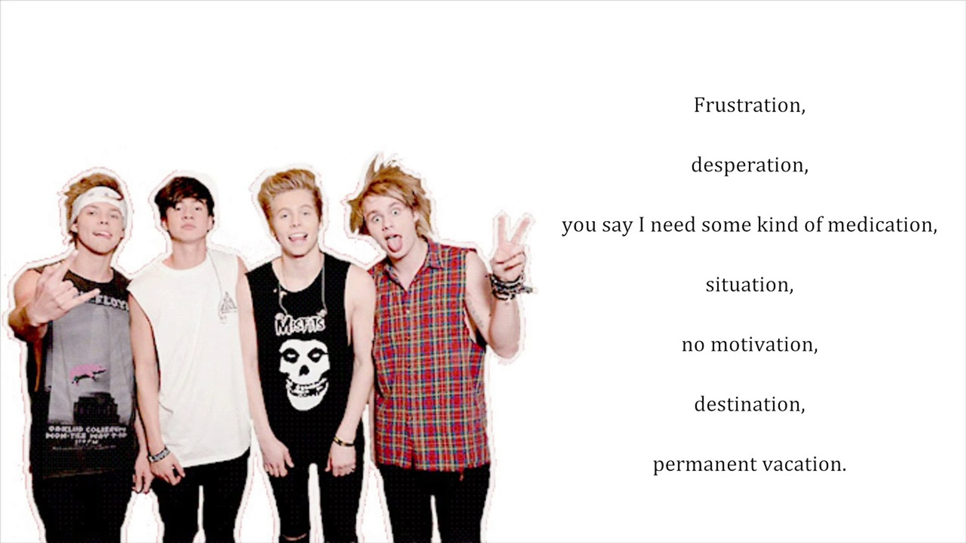 Try Hard 5sos Lyrics