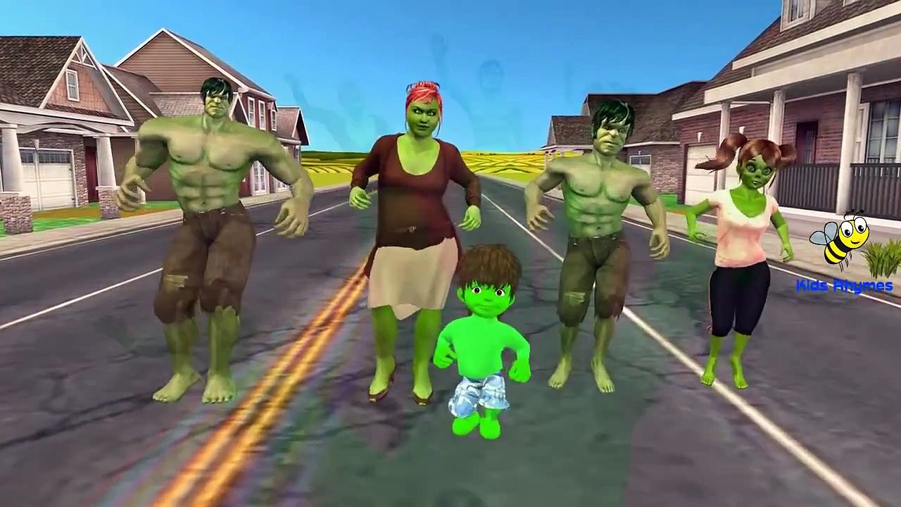 Finger Family ( HULK ) Nursery Rhymes for Children and Babies - video ...