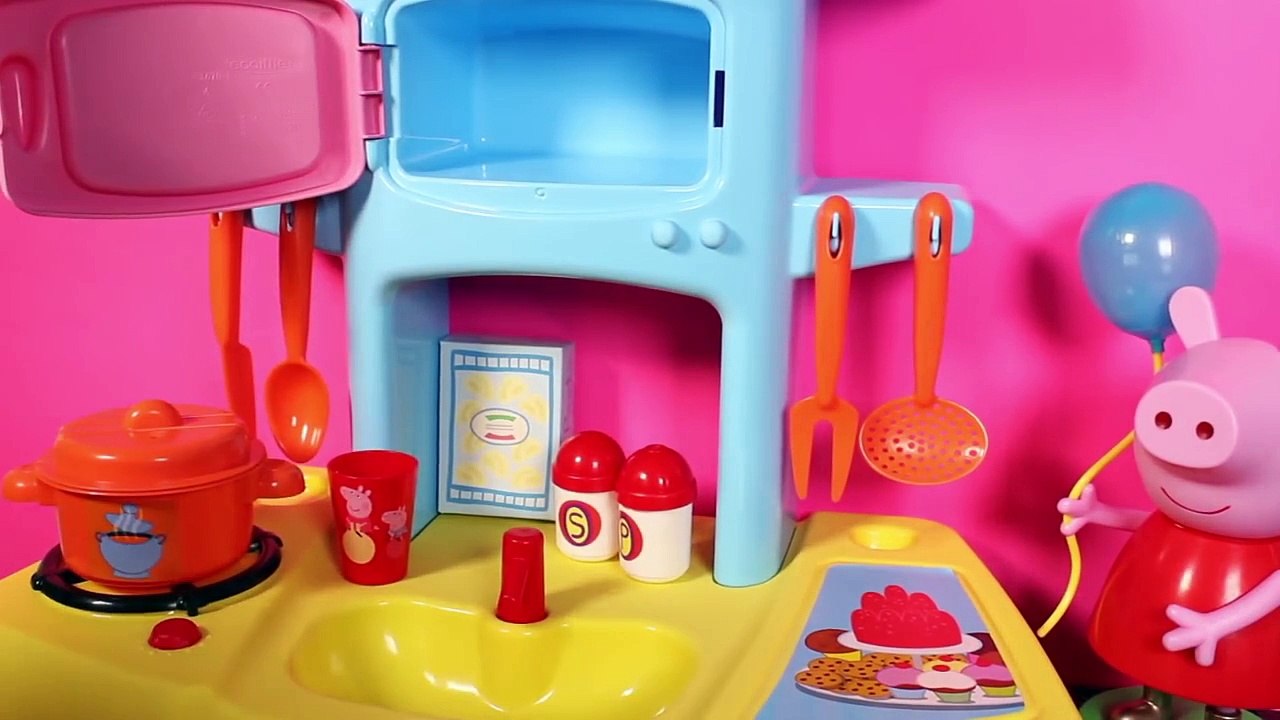 Peppa Pig Mini Kitchen Peppa Pig Cooking Playset Cocinita Peppa Pig Toy ...
