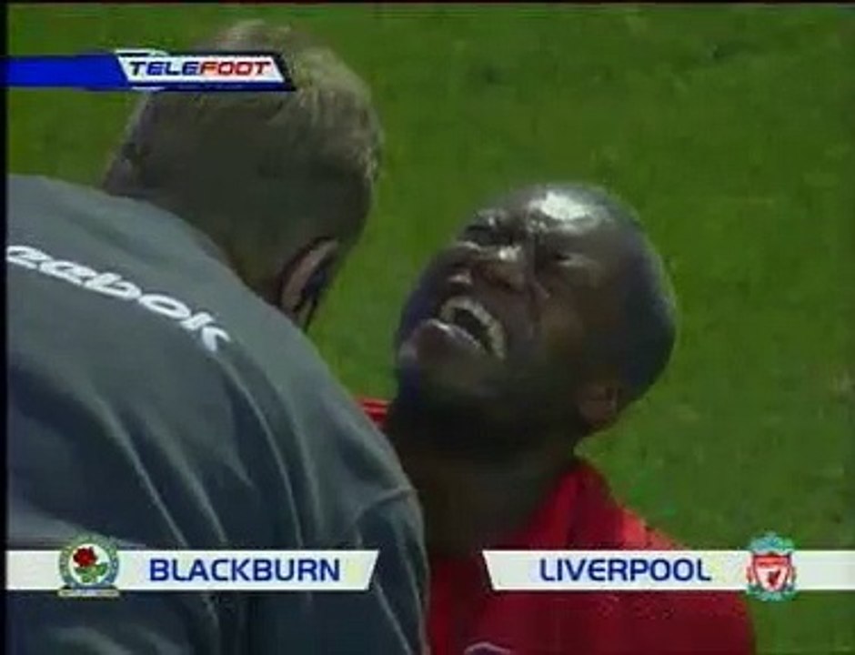 Djibril Cisse Broken Leg - video Dailymotion