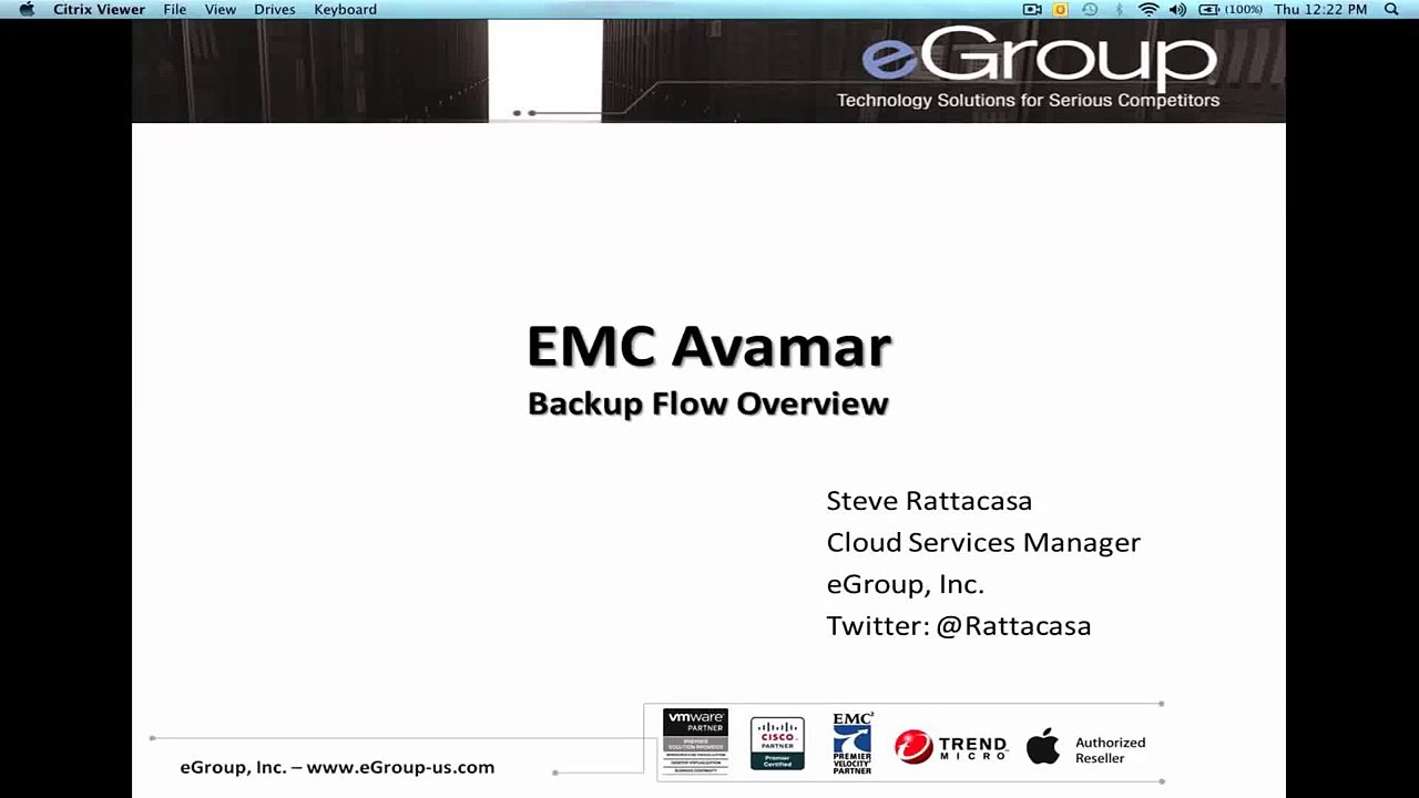 EMC Avamar - Overview of Backup Flow - video Dailymotion