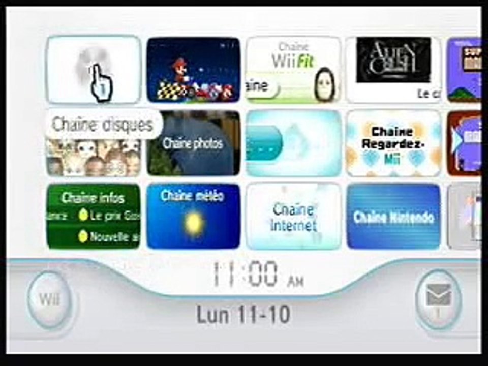 wii menu - video Dailymotion