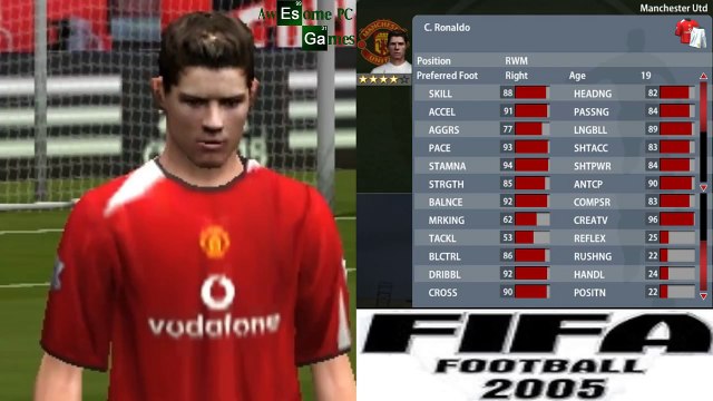 Ronaldo Fifa 2005