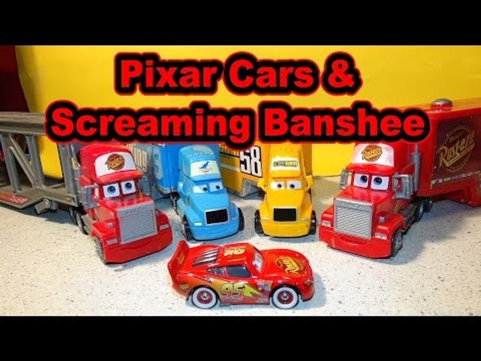 Pixar Cars Screaming Banshee with Mater, and Frank and the Haulers ...