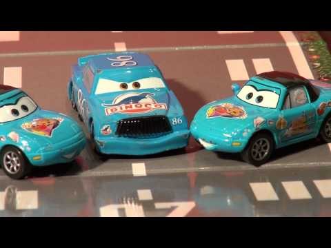Cars Final Race Scene Remake! The King Crash! Stop Motion