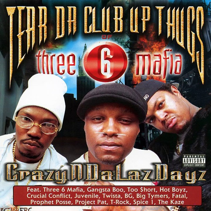 Three 6 Mafia-Tear Da Club Up Thugs Hypnotize Minds Prophet Posse ...