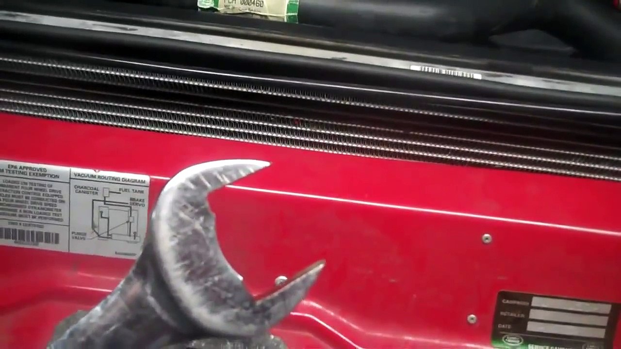 How To Remove A Land Rover Fan and Viscous Clutch Without Any Special ...