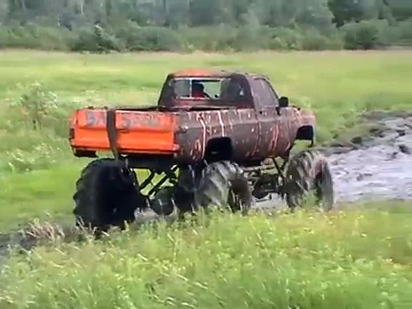 Chevy Mudding Truck Mud