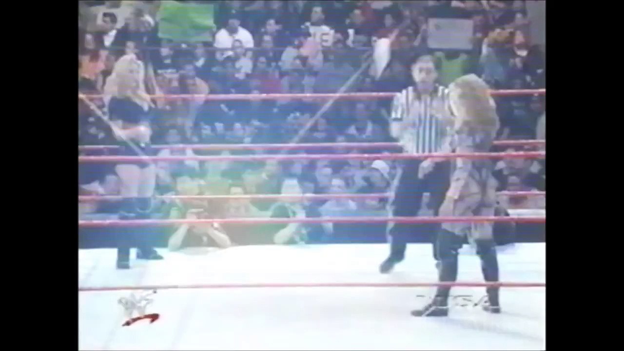 WWF The Undertaker Chokes The Diva Sable After Her Match - video ...