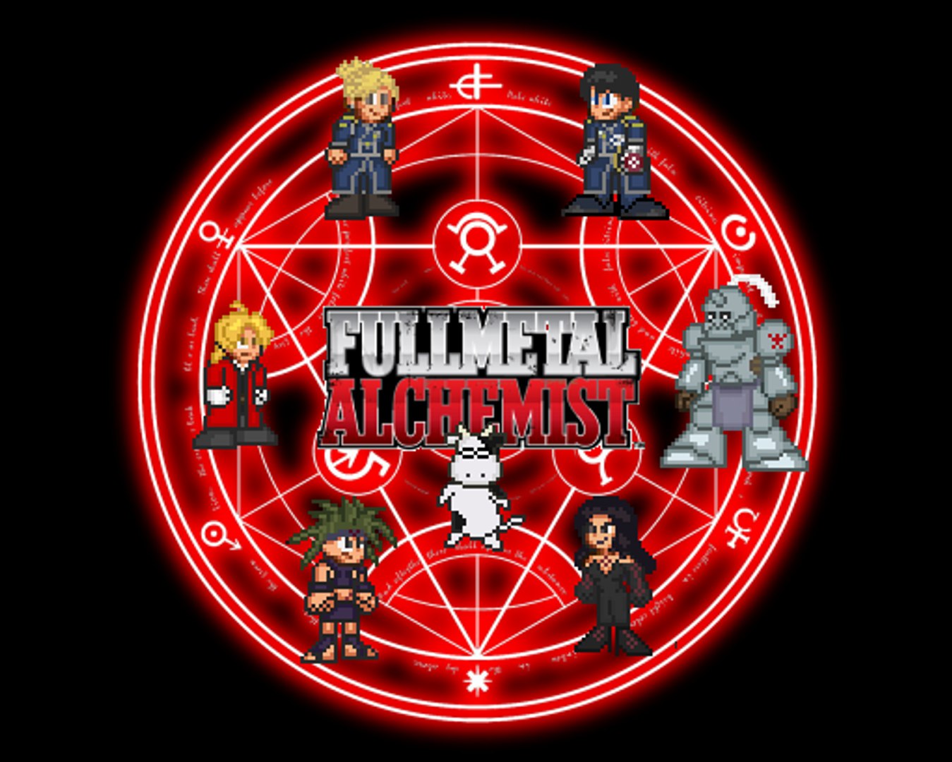 Fullmetal Alchemist Logo Wallpaper
