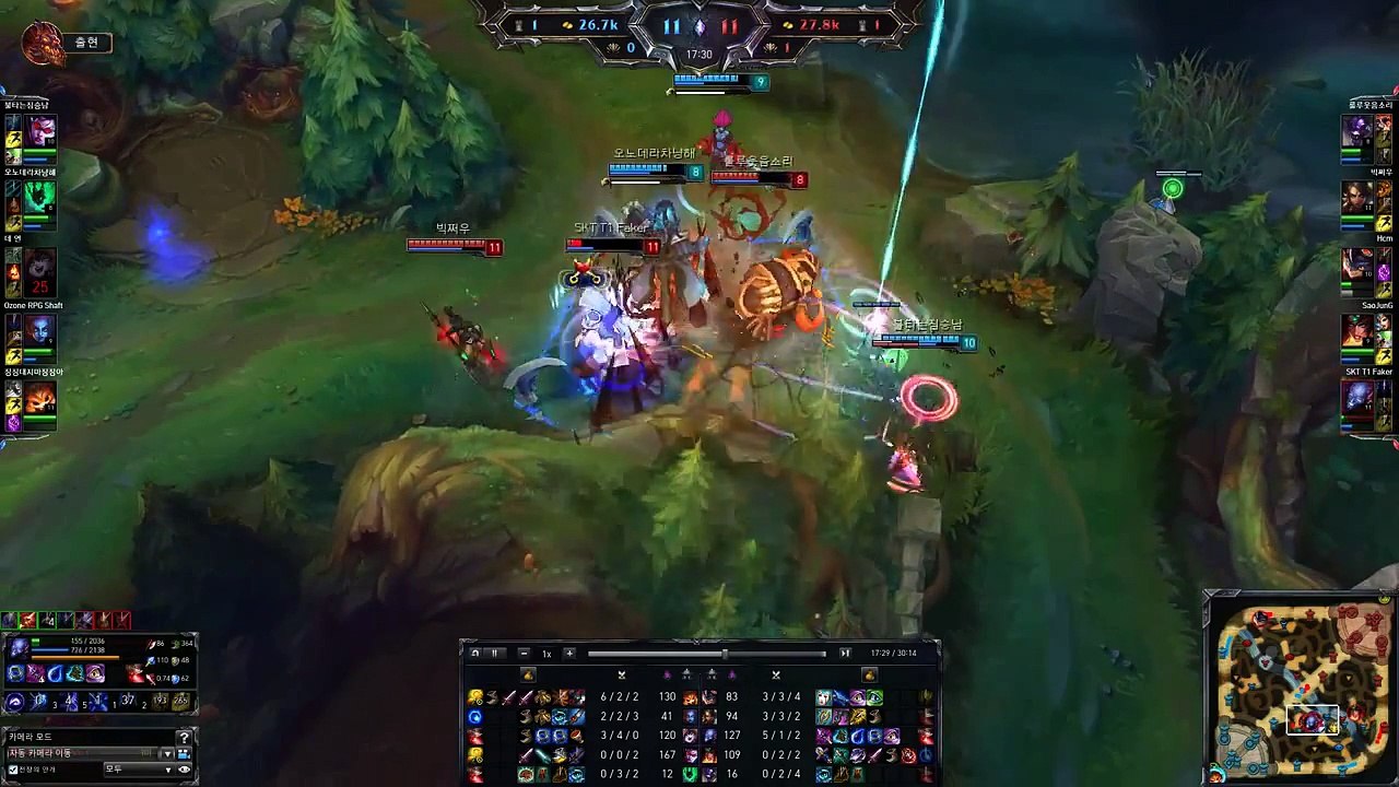 SKT T1 Faker-Ryze MID SoloQ Highlights-League of Legends - video ...