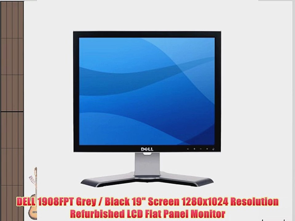DELL 1908FPT Grey / Black 19 Screen 1280x1024 Resolution Refurbished ...