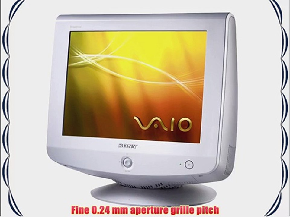 Sony HMD-A240 17 FD Trinitron CRT Monitor - video Dailymotion