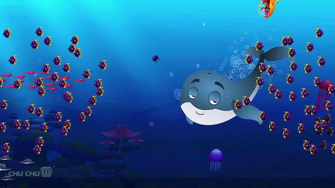 Blue Whale Song - 3D Animation - English Nursery Rhymes - Nursery ...