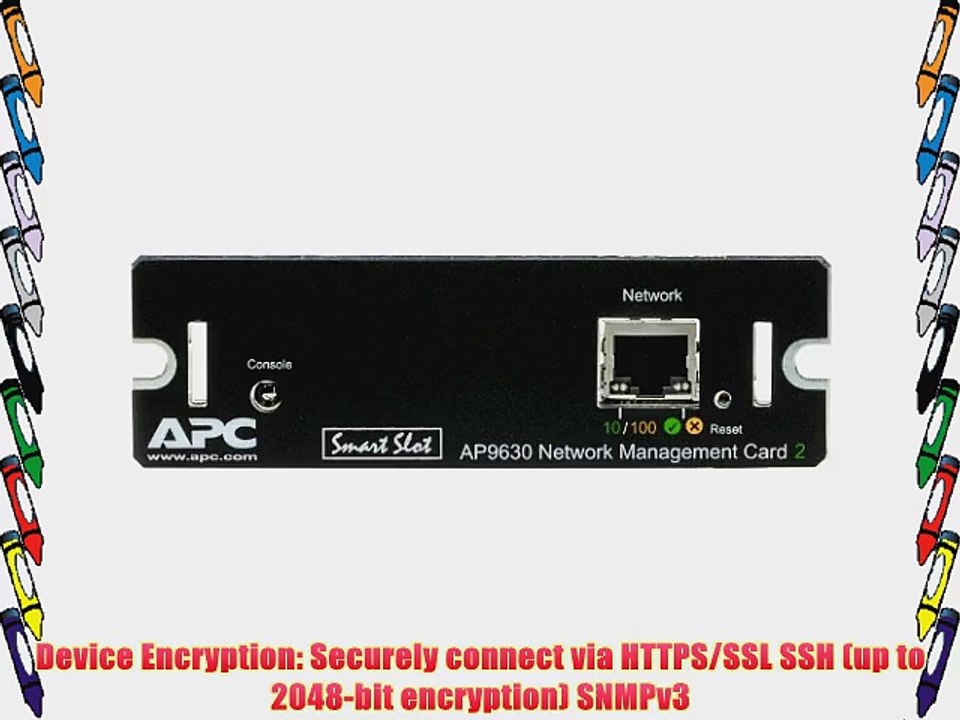 APC AP9630 UPS Network Management Card 2 - video Dailymotion