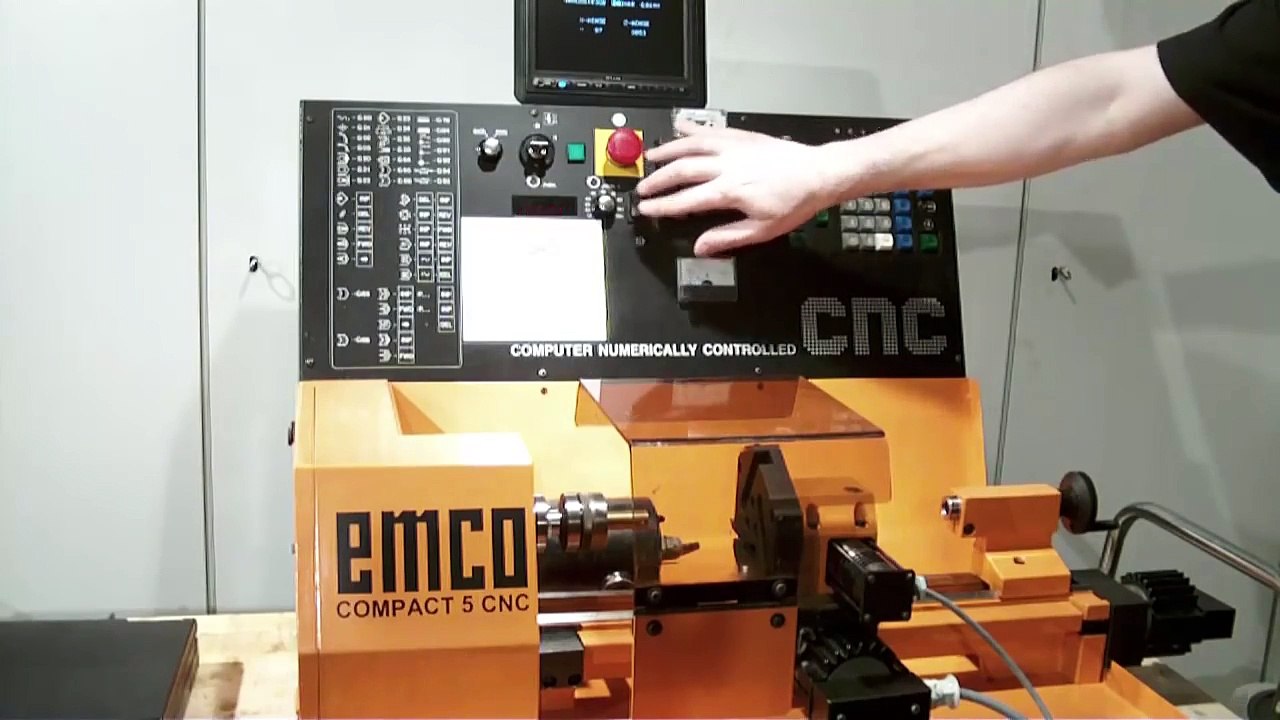 Emco Compact 5 CNC revidiert - video Dailymotion