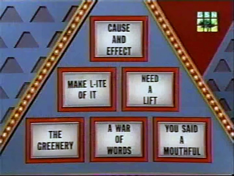 The $25,000 Pyramid from September 1985 - video Dailymotion