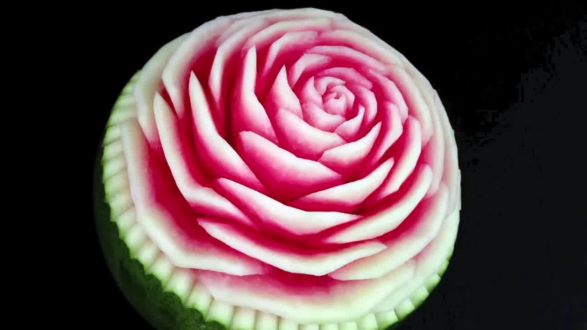 Fruit Carving Flower