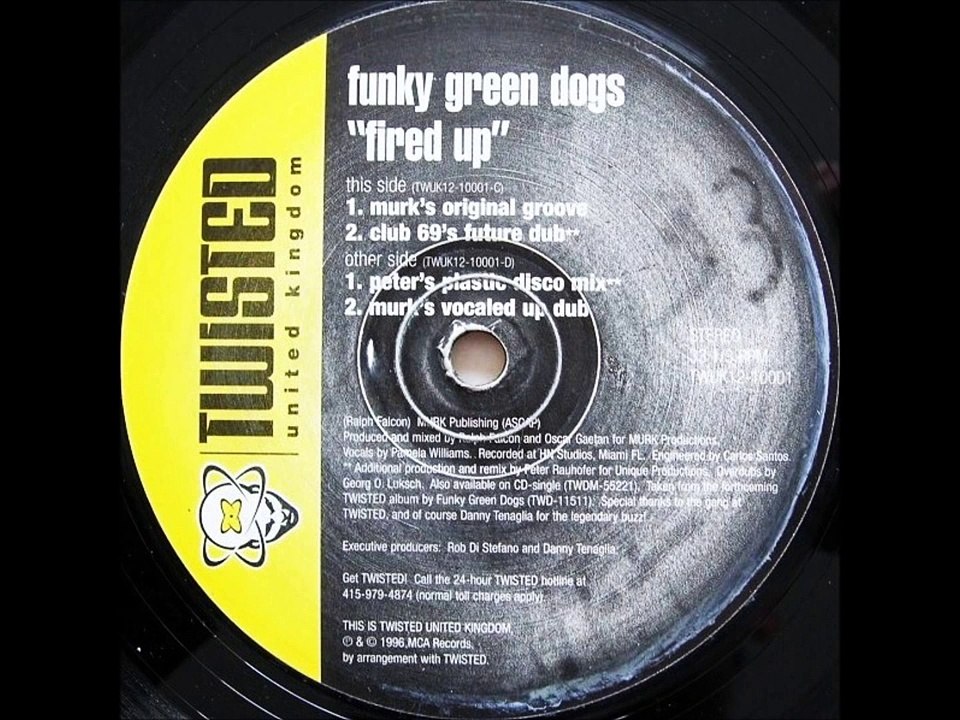 Funky Green Dogs - Fired Up (Murk's Original Groove) 1996 - video ...