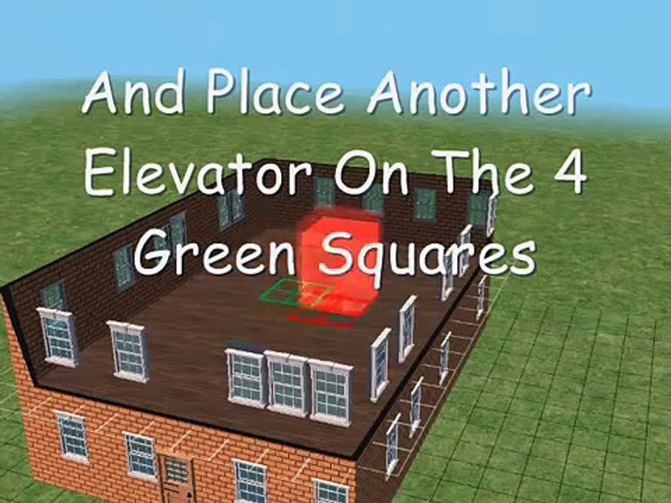 How To Build An Indoor Elevator Using The Sims 2 - Tutorial - video ...