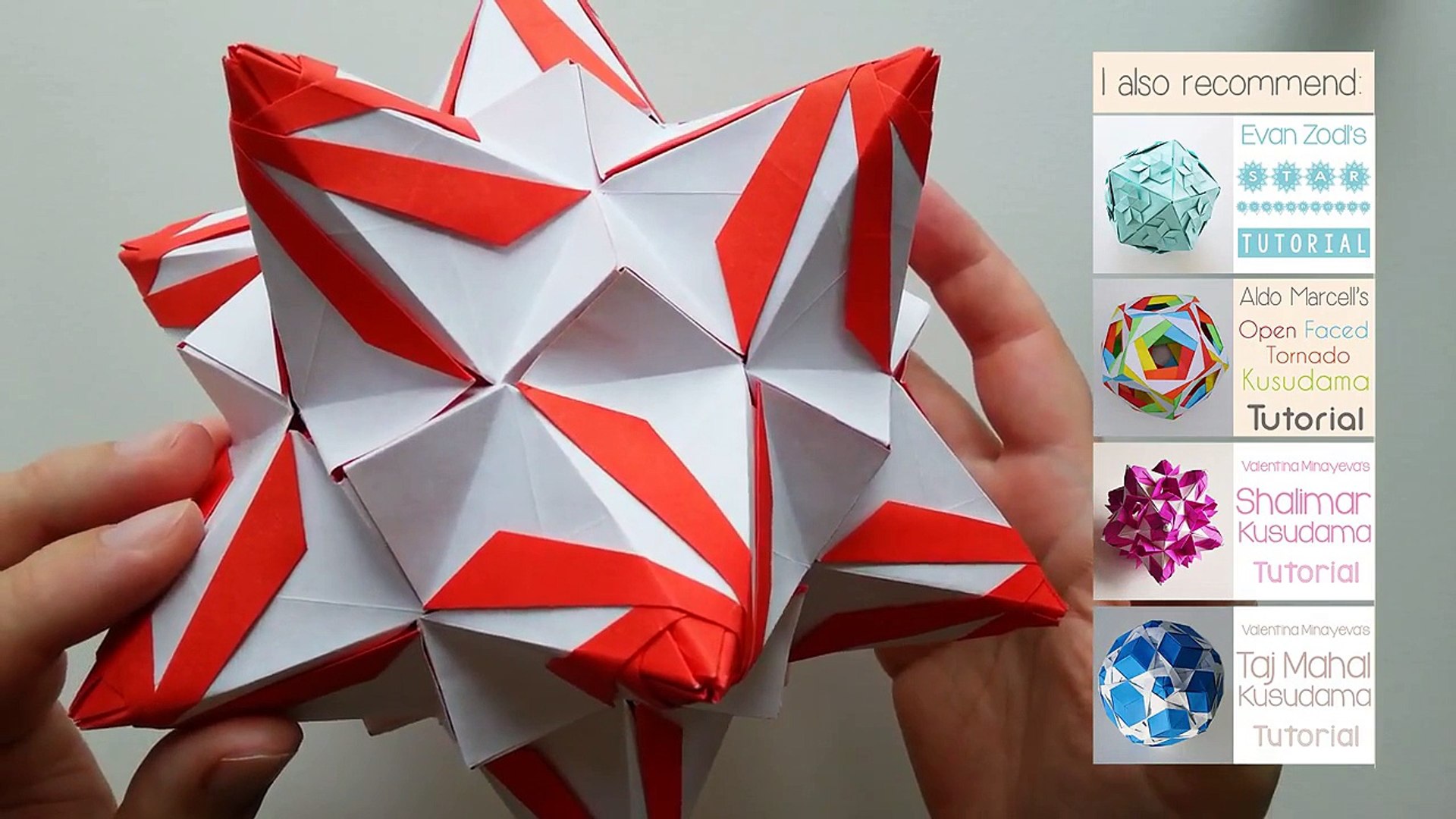 Quick And Easy Modular Kusudama Origami Youtube Modular Origami