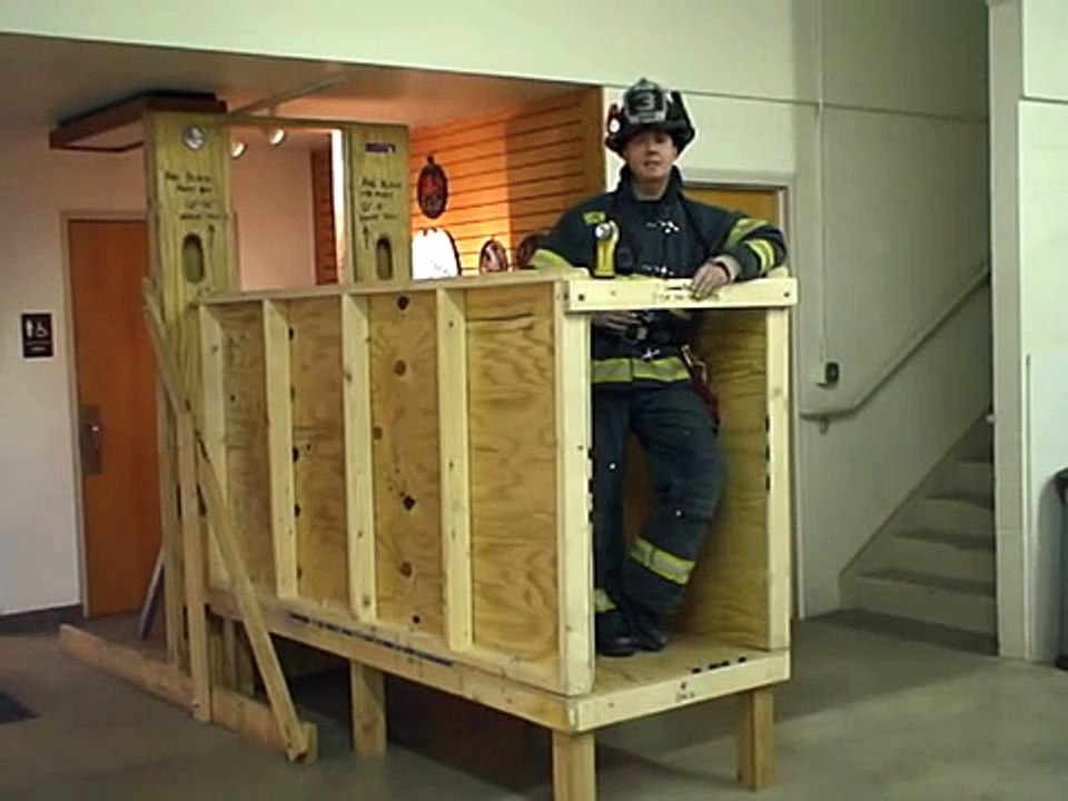 Firefighter Training Wall Prop - Denver Drill Attachment - video ...